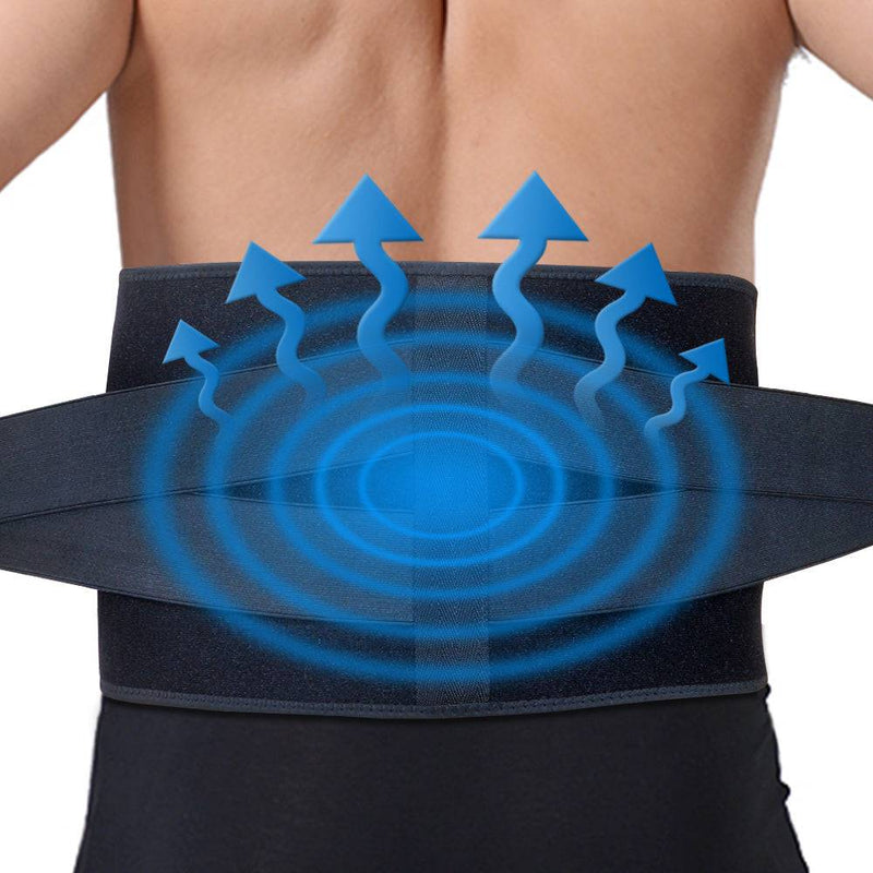 Ice Pack for Lower Back Pain Relief - Hot Cold Back Brace - for Lumbar
